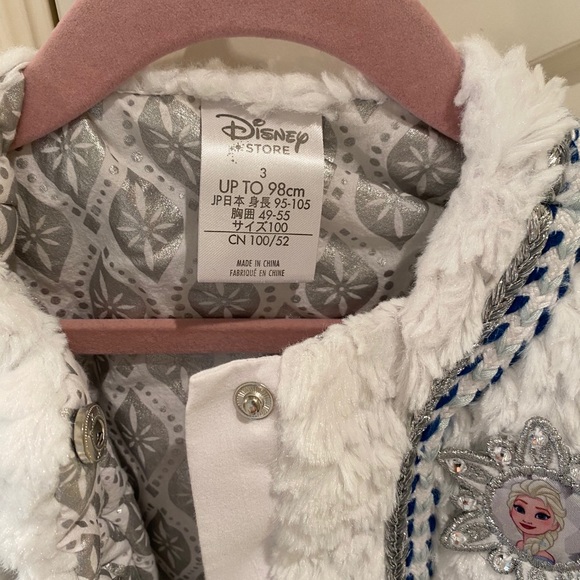 Disney | Jackets & Coats | Toddler Girl Unique Frozen Elsa Jacket 3t ...